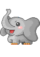 Cute Elephant Clip Art Gifs at Best Animations