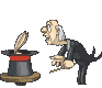 Great Animated Magician Magic Tricks at Best Animations