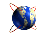 Earth Rotating Gif Animation 3D Globe Svg Animation