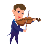 Violin Animated Art Gifs - Best Animations