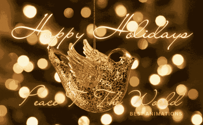 30 Happy Holidays Animated Gif Wishes